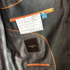 Vitarelli | Suits & Blazers | Mens Grey Italian Suit Jacket | Poshmark